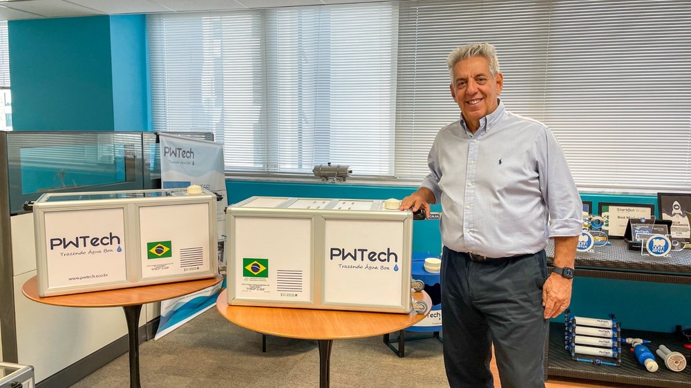 PWTech atraiu ONU usando filtro de hemodiálise para água potável